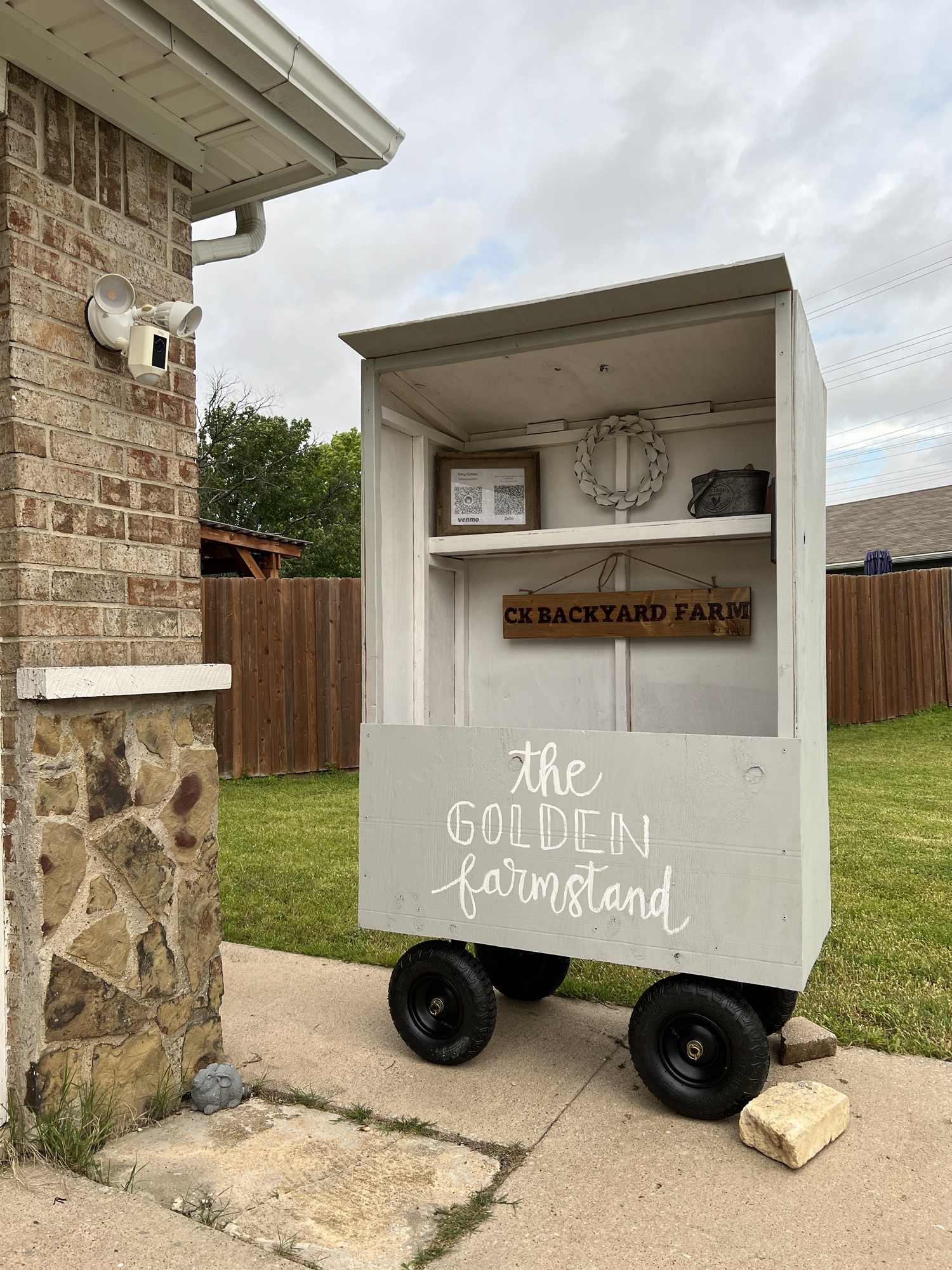 The Golden Farm Stand – CK Backyard Farm